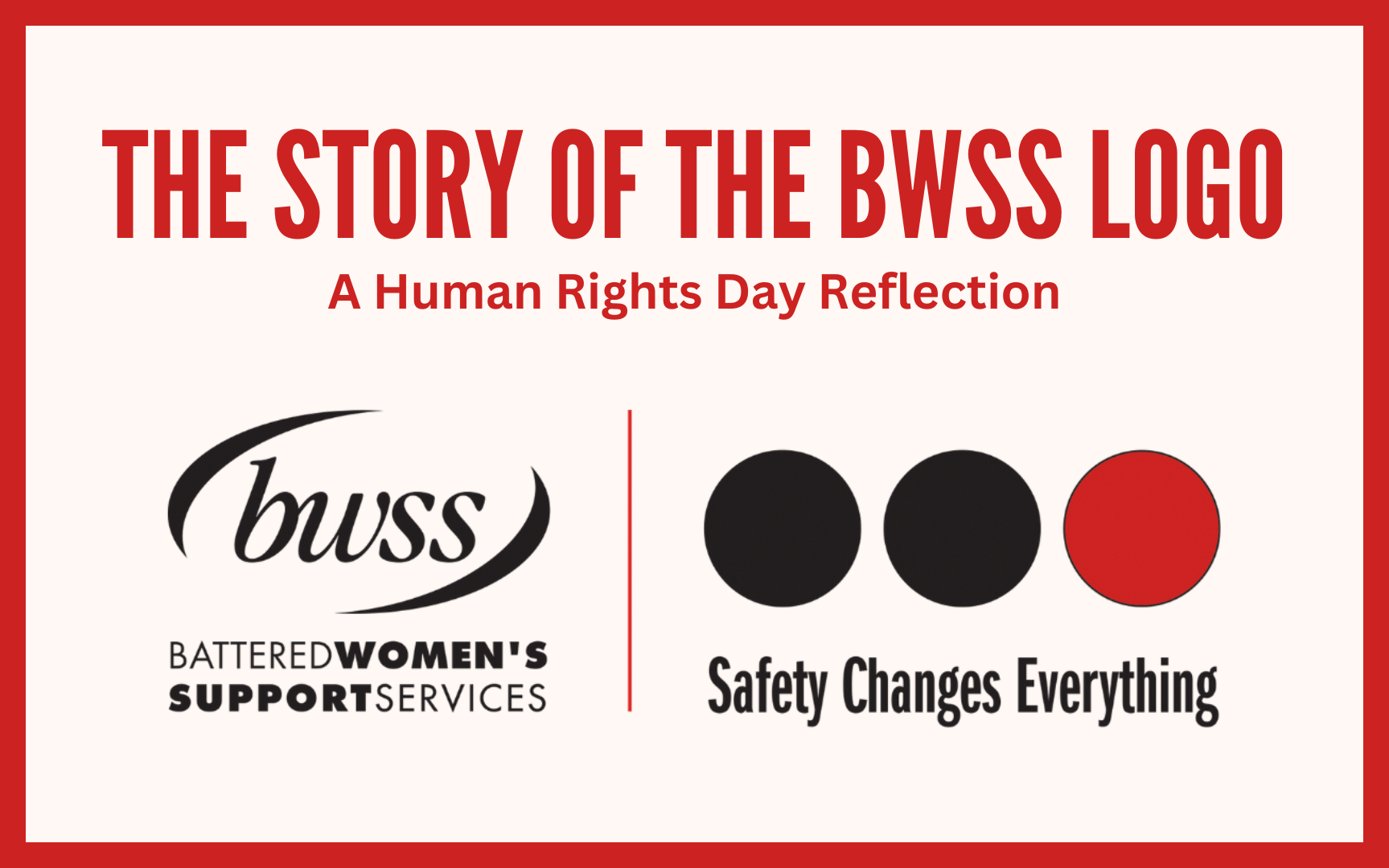 The Story of the BWSS Logo: A Human Rights Day Reflection - BWSS