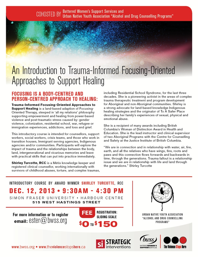 An Introduction to Trauma-informed Focusing-Oriented Approaches to ...