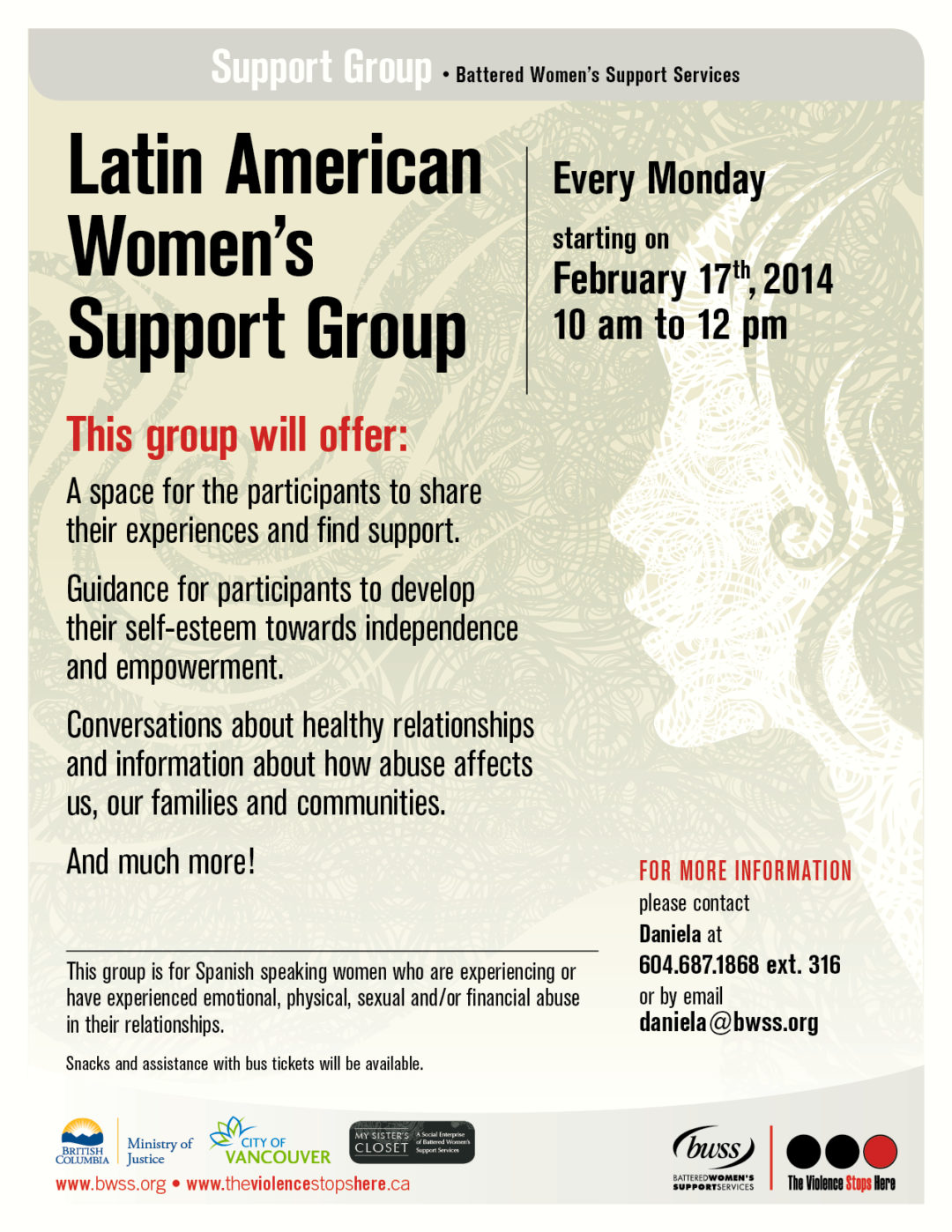 Latin American Women’s Support Group - BWSS