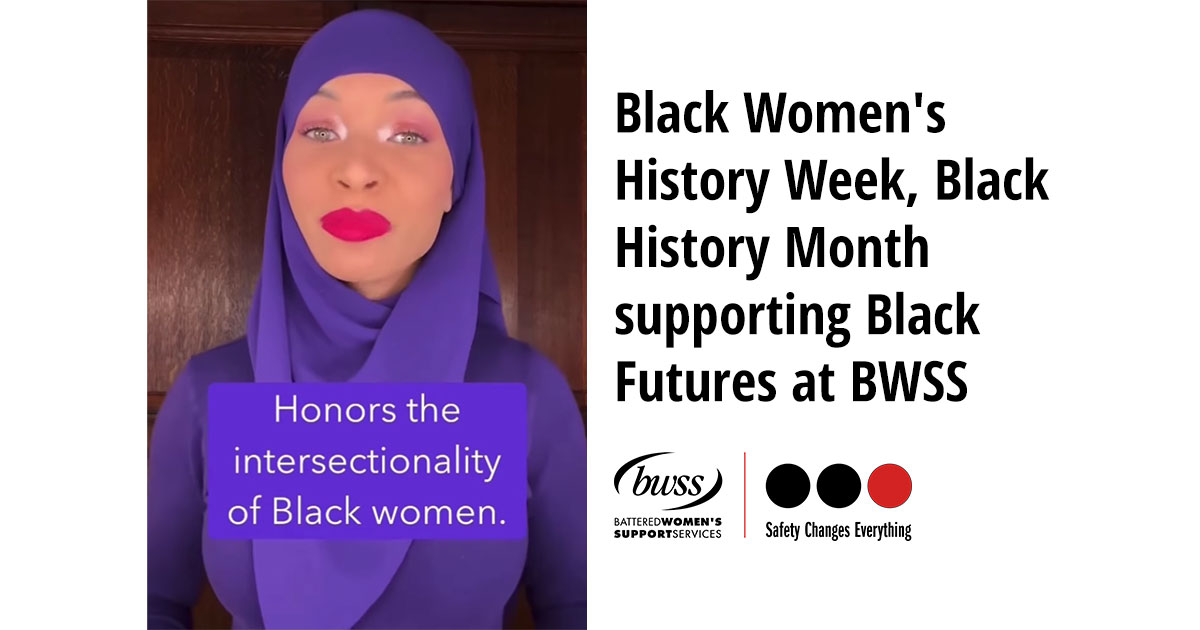 Black Women's History Week, Black History Month supporting Black ...