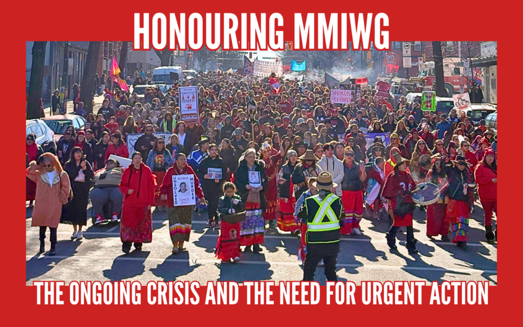 Honouring MMIWG: The Ongoing Crisis and the Need for Urgent Action - BWSS