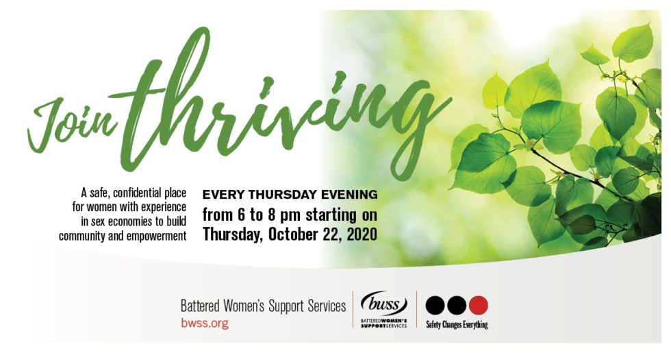 Time to Thrive: Join Thriving - BWSS