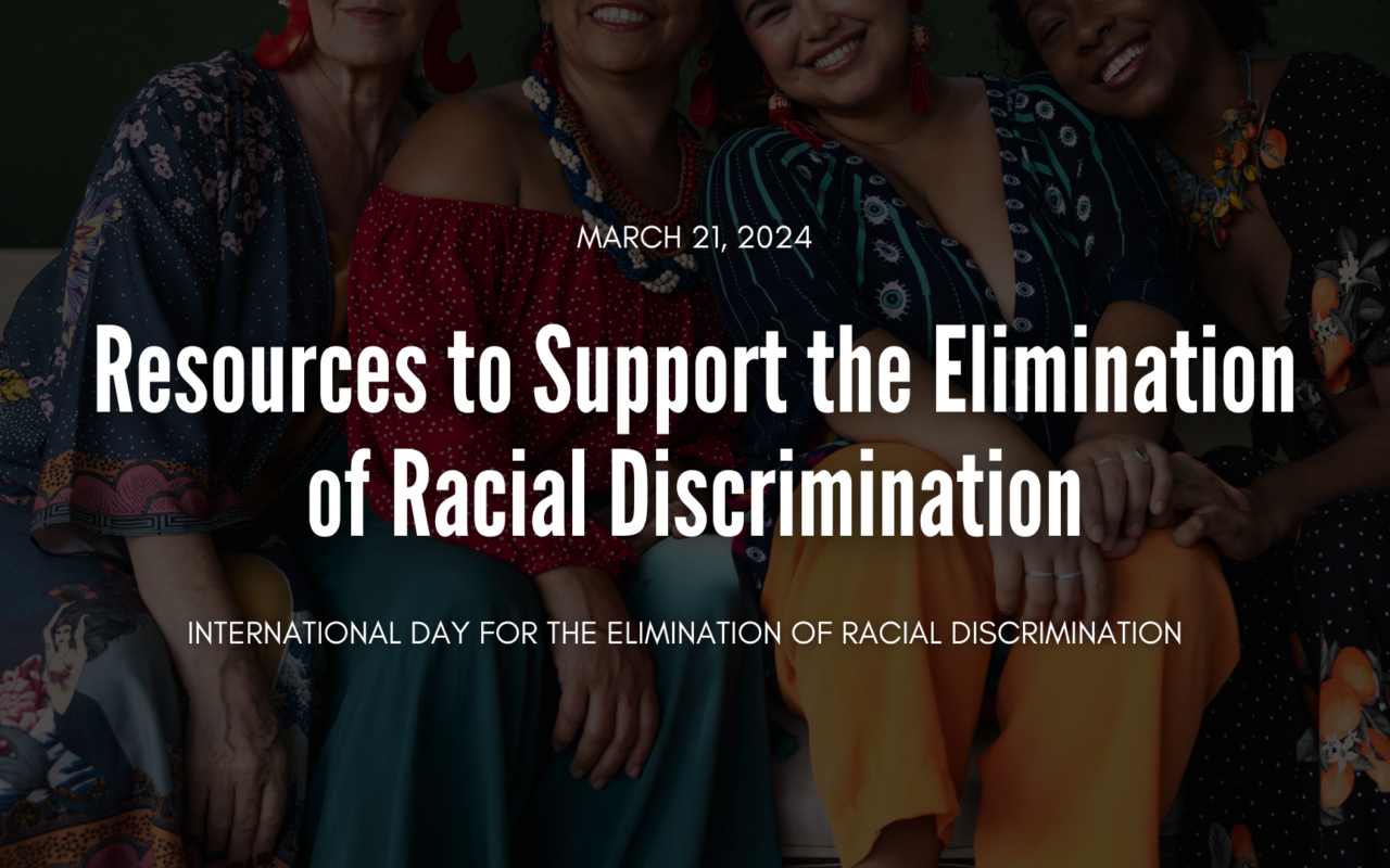 Resources to Support the Elimination of Racial Discrimination - BWSS
