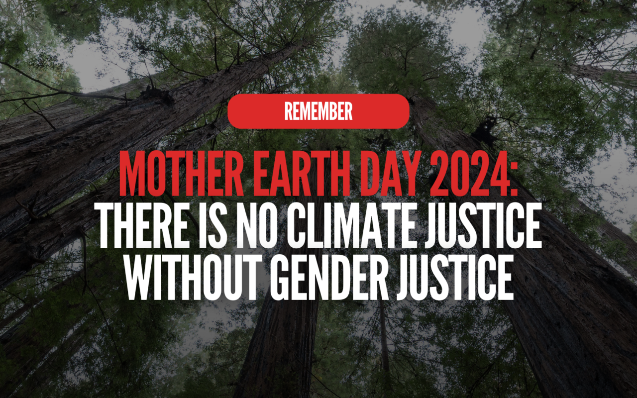 Mother Earth Day 2024: There is No Climate Justice Without Gender ...