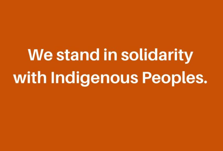 National Coalition Declares Solidarity with Indigenous Peoples