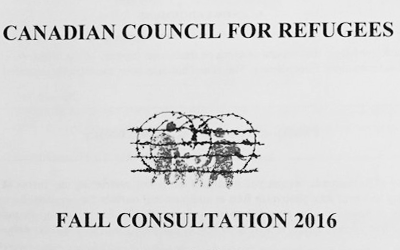 BWSS at Canadian Council for Refugees Consultation - BWSS