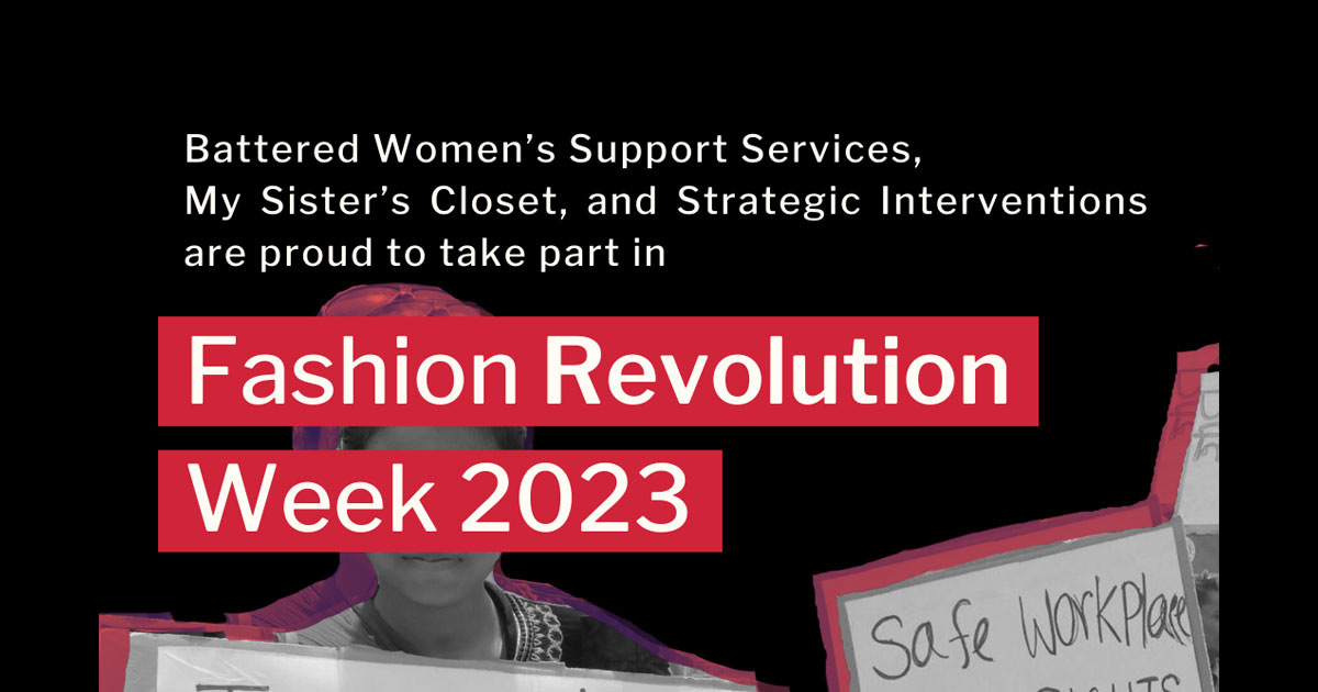 Fashion Revolution Week 2023 - BWSS